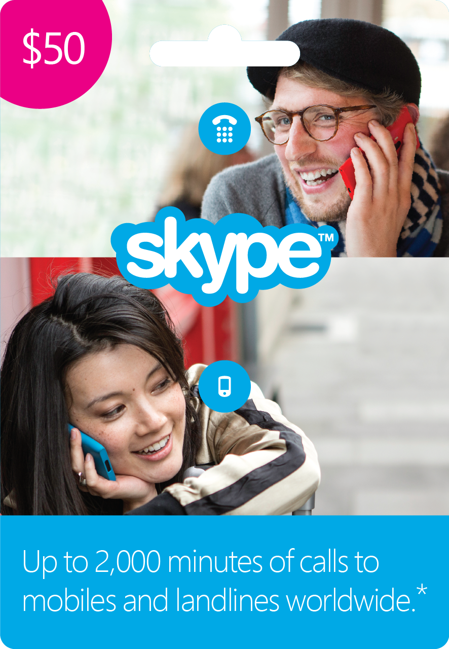 Skype Retail Cards